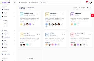 Treva Bootstrap Admin Template and UI KIT | CodedThemes