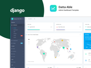 Datta Able Pro Django Template - codedthemes