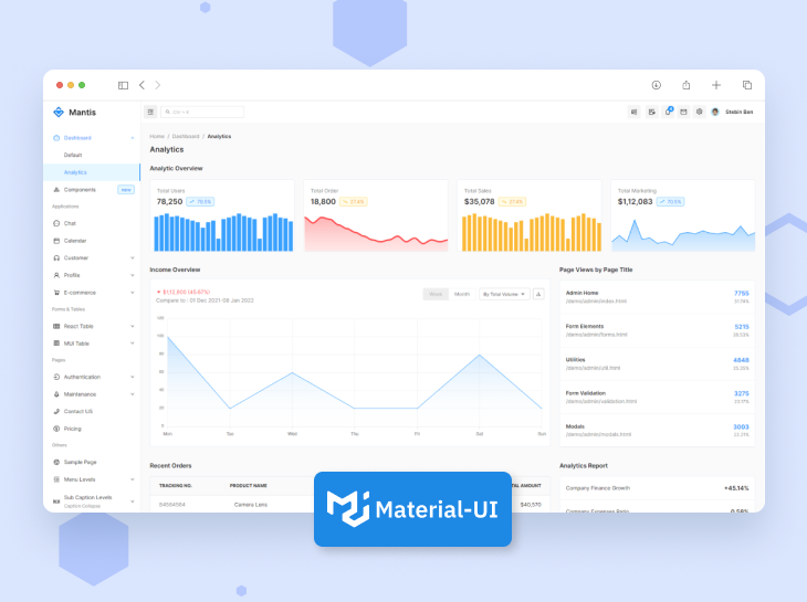 Best React Templates - CodedThemes